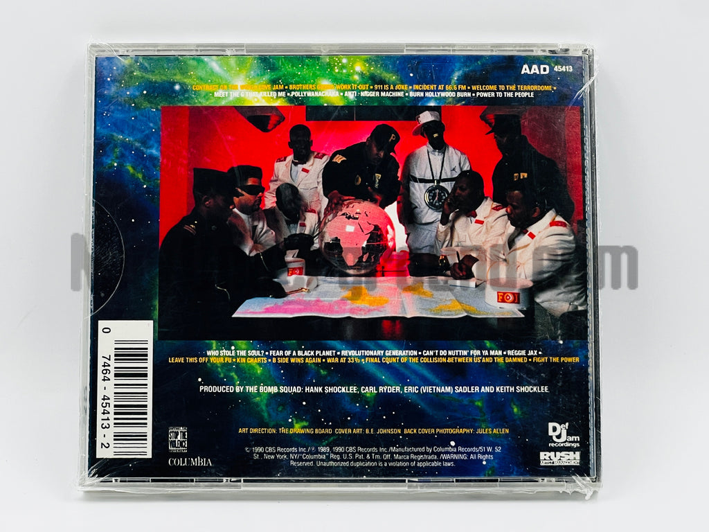 Public Enemy: Fear Of A Black Planet: CD – Mint Underground