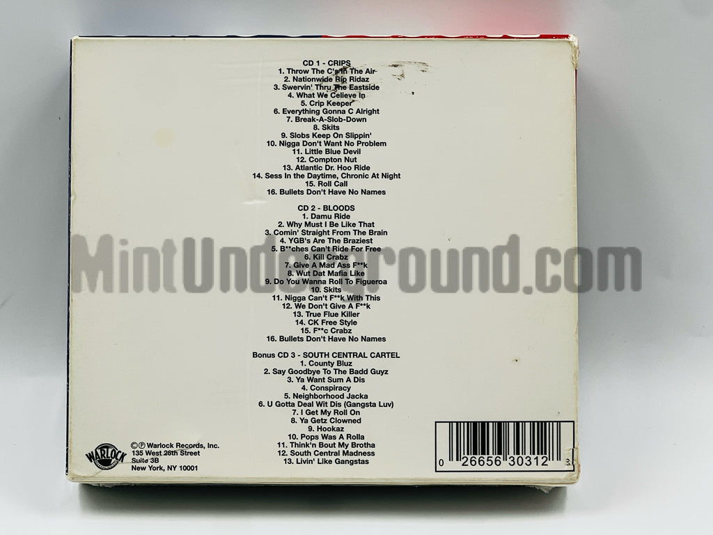 Various Artists: Bloods & Crips: Bangin On Wax: 3CD Boxset: CD – Mint ...