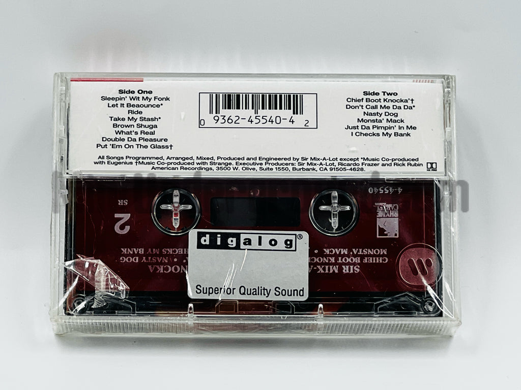 Sir Mix-A-Lot: Chief Boot Knocka: Cassette – Mint Underground