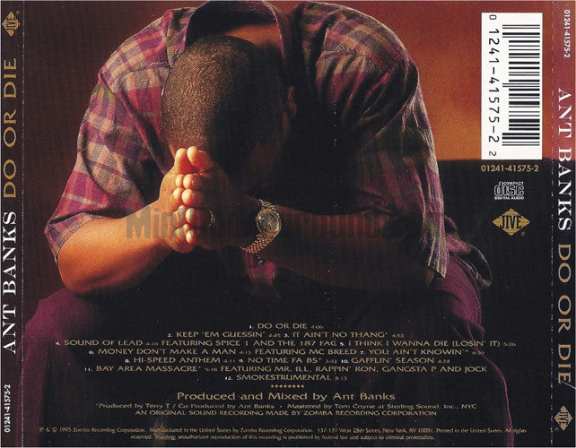 Ant Banks: Do Or Die: CD – Mint Underground