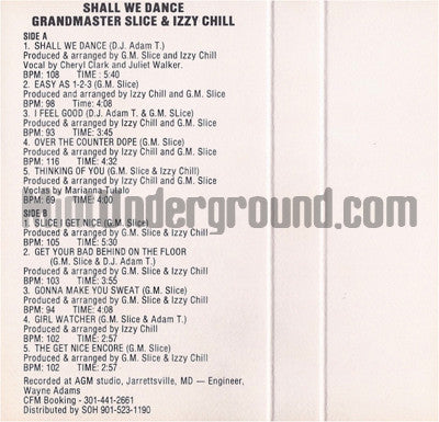 Grandmaster Slice & Izzy Chill: Shall We Dance: Cassette – Mint Underground