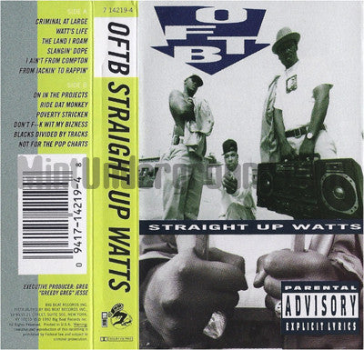 OFTB: Straight Up Watts: Cassette – Mint Underground