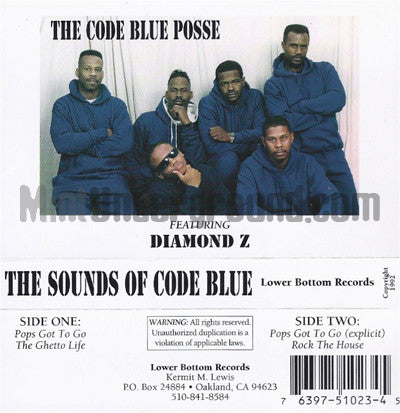 The Code Blue Posse: The Sounds Of Code Blue EP: Cassette – Mint ...