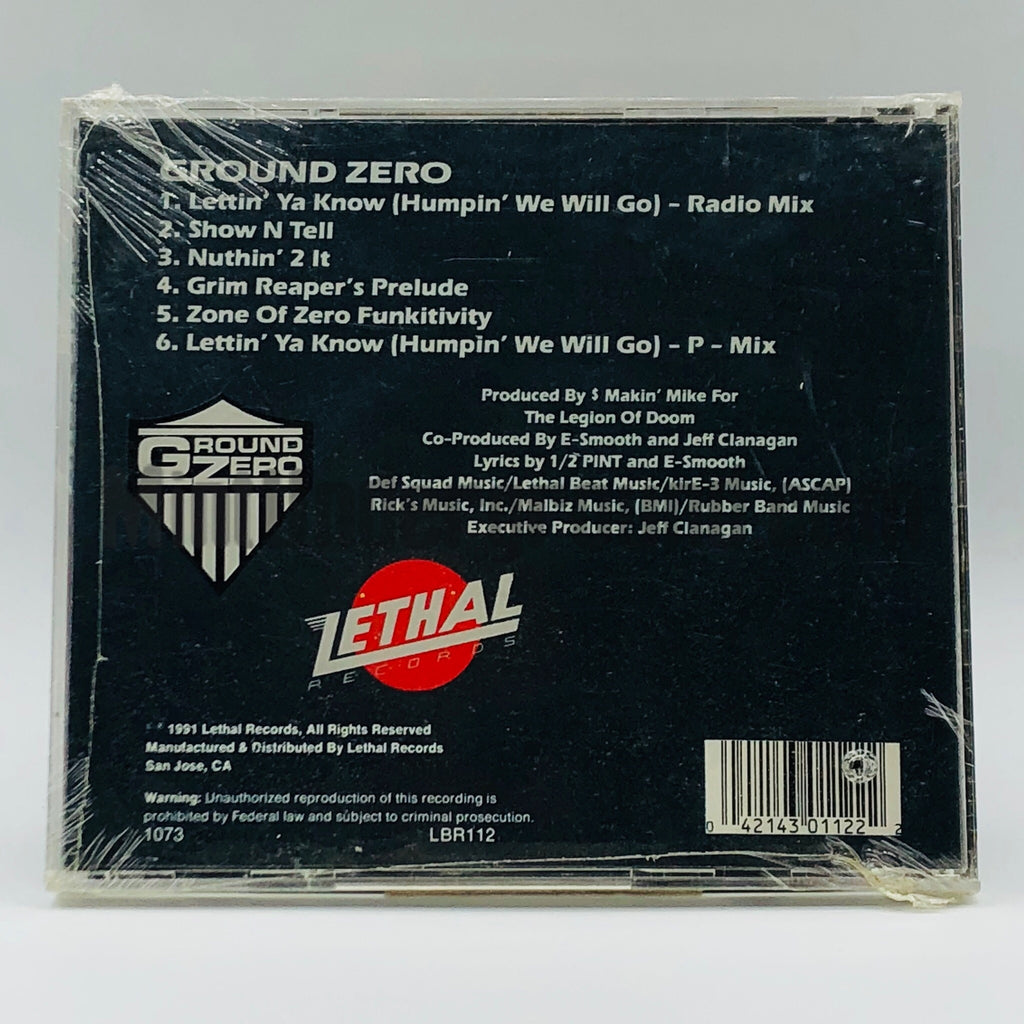 Ground Zero featuring Bootsy Collins: Future Of The Funk EP: CD – Mint ...